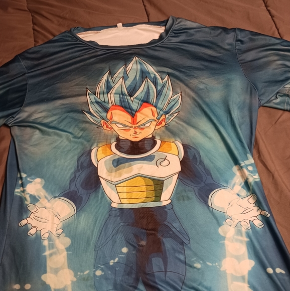 Shirts | Vegeta Ssg Blue Tshirt Xxl | Poshmark